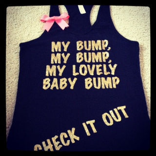 My Bump - Preggo Tank Top – Ruffles with Love